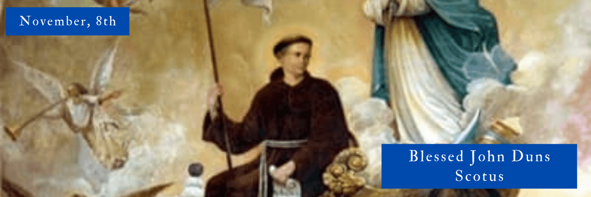November, 8th | Blessed John Duns Scotus – Holy Fatima