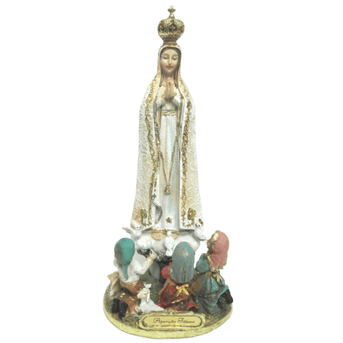 Apparition of Our Lady of Fatima - Gold – Holy Fatima